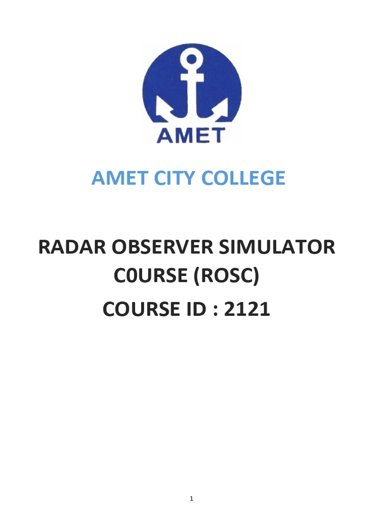 2121 Rosc Handout | PDF