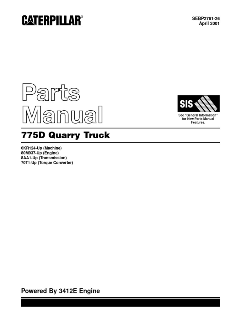 Caterpilar 775D | PDF
