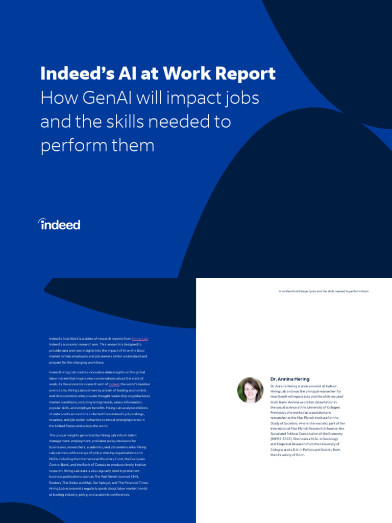 Indeed Hiring Lab AI 5 | PDF | Artificial Intelligence | Intelligence ...