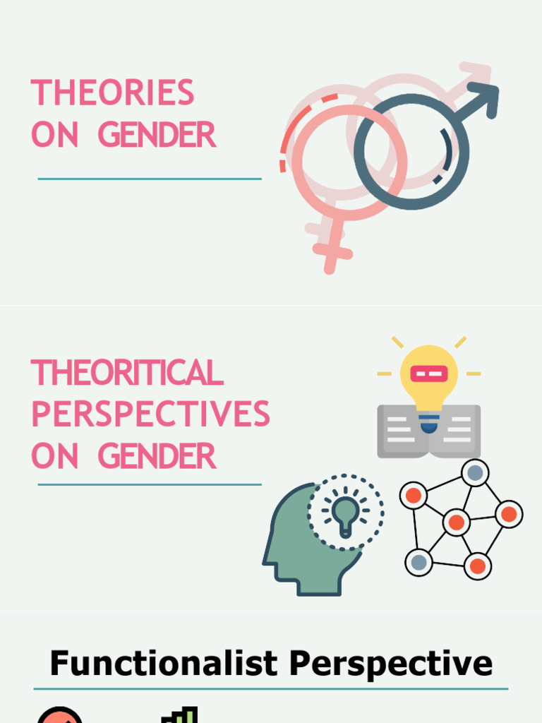 Lecture 3. Theories on Gender _ Theoritical Perspective | PDF ...