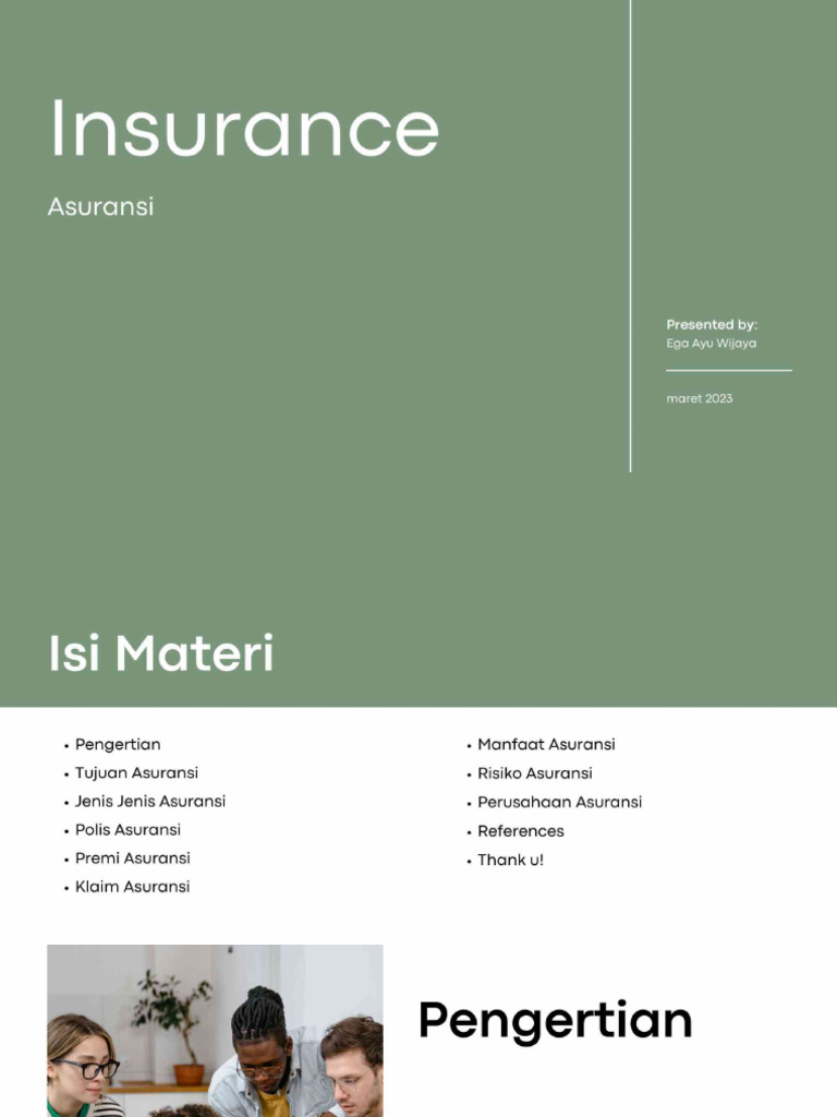 Asuransi Ega X5 | PDF