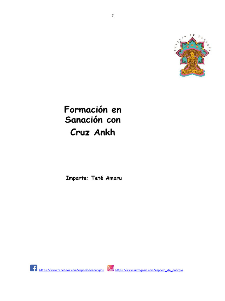 Sanación Energética con Cruz Ankh | PDF