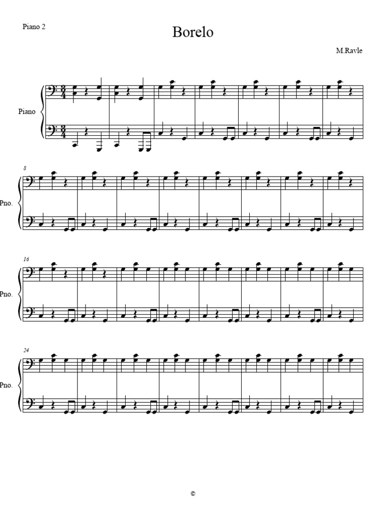 Borelo - Piano2 | PDF