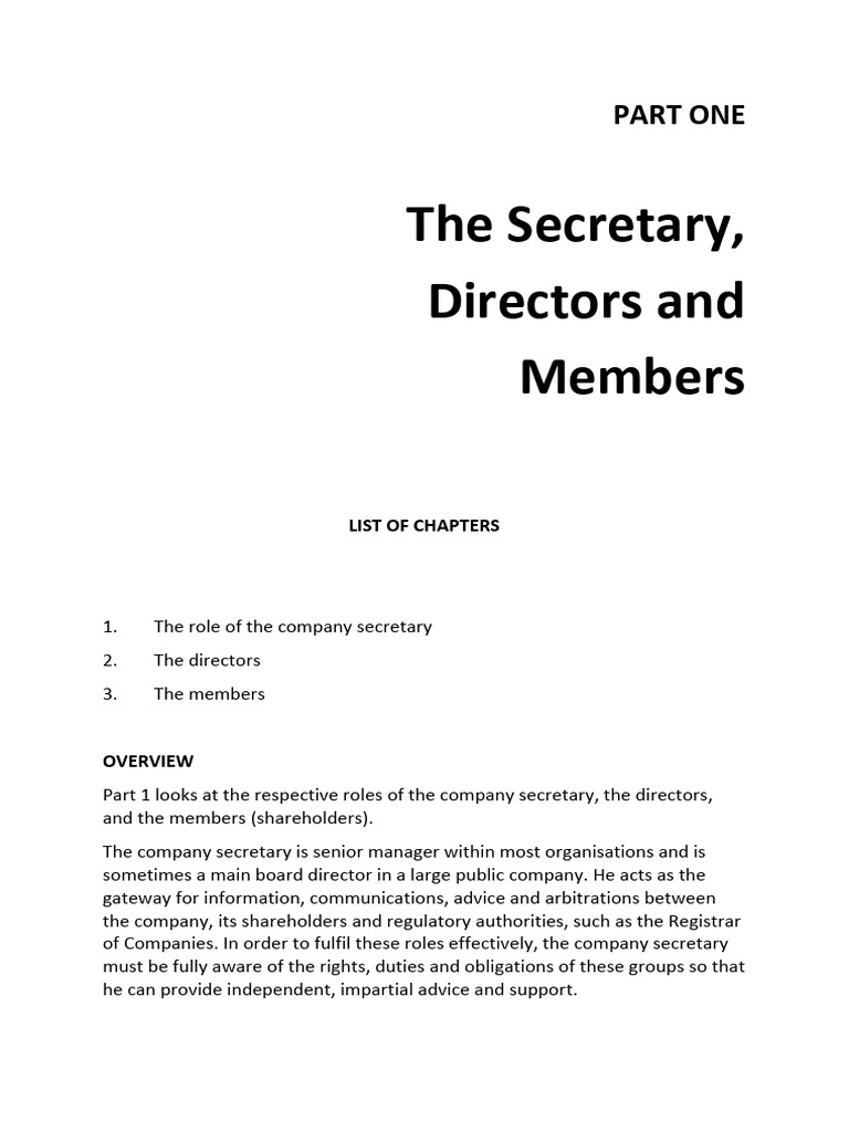 Corp Secretaryship Module | PDF | Board Of Directors | Articles Of ...