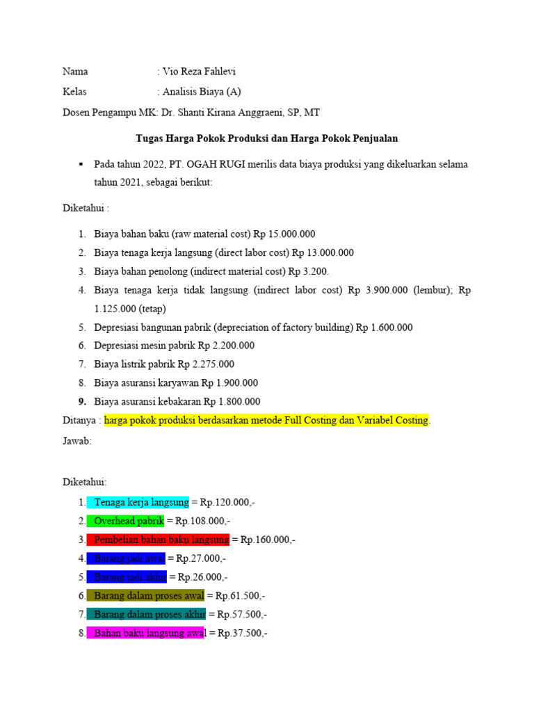 Tugas Harga Pokok Produksi Dan Harga Pokok Penjualan Vio Reza Fahlevi ...
