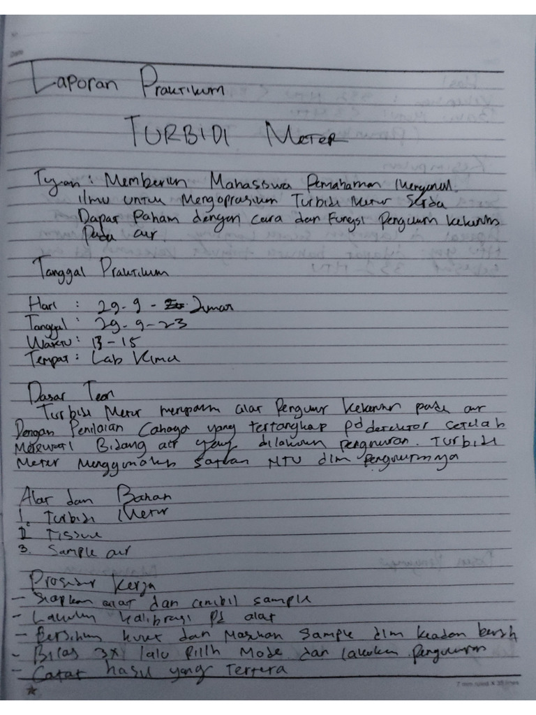 Turbidi Meter | PDF