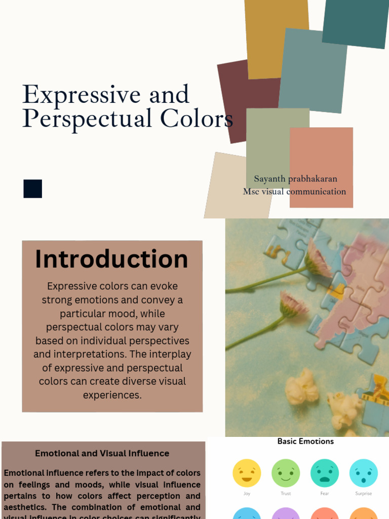 The Impact of Expressive Colors in Design | PDF | Color | Emotions