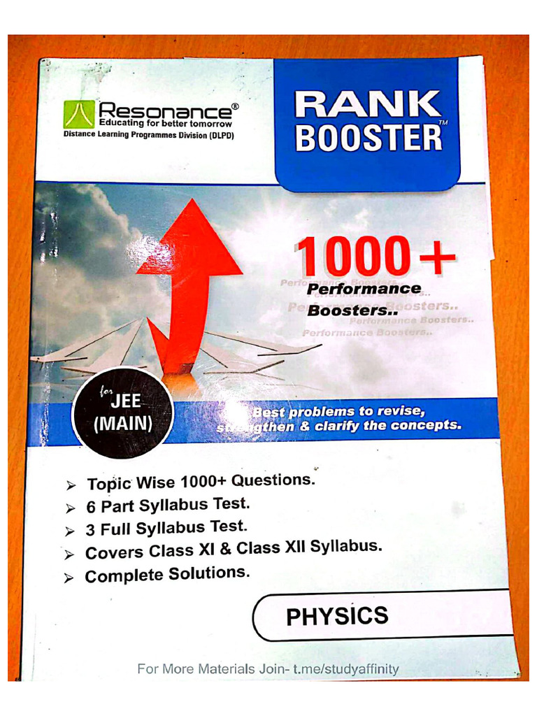 Resonance Rank Booster Physics | PDF
