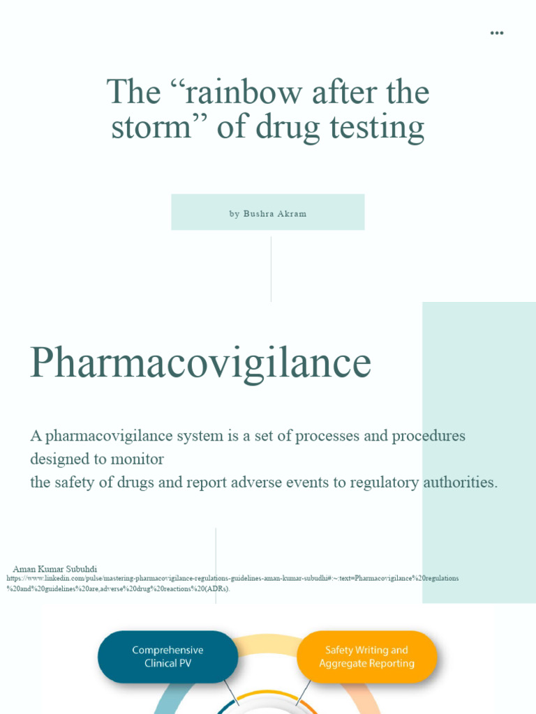 The "Rainbow After The Storm" of Drug Testing | PDF | Pregnancy ...