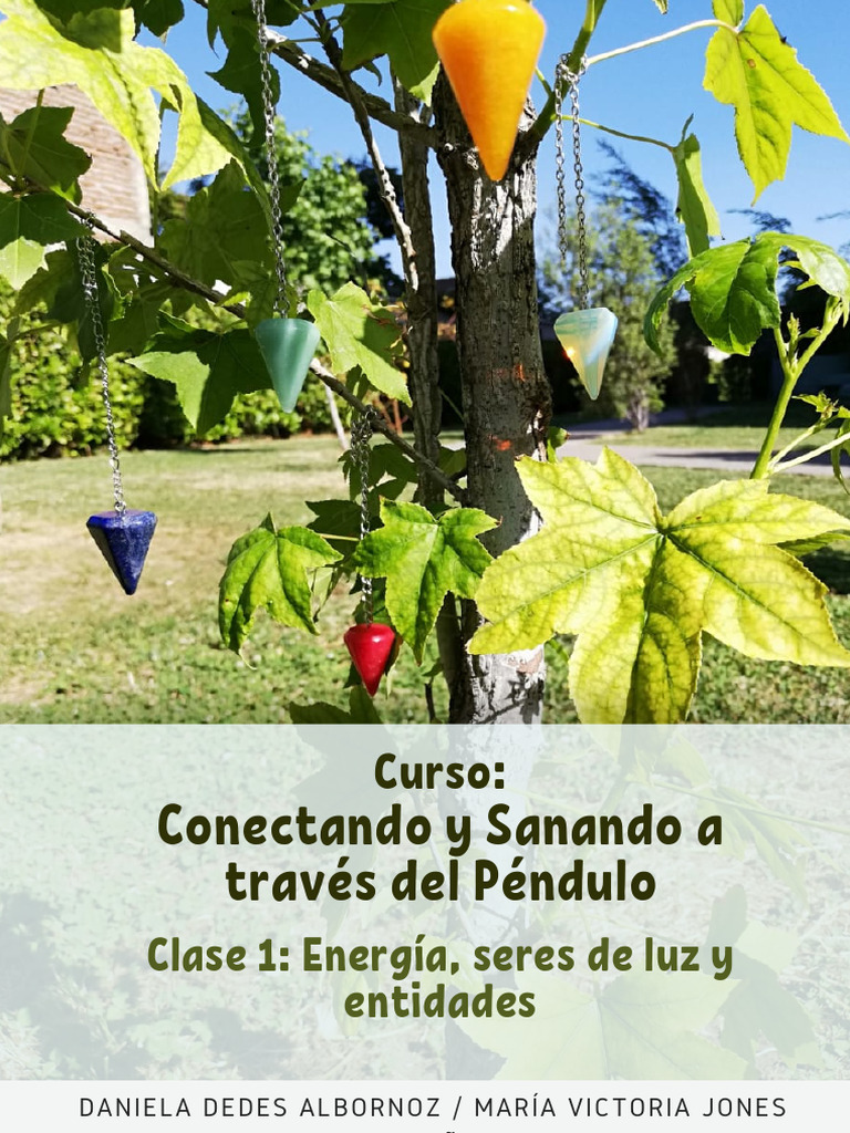 Conectando y Sanando A Través Del Péndulo - Clase 1 | PDF | Satán | Amor