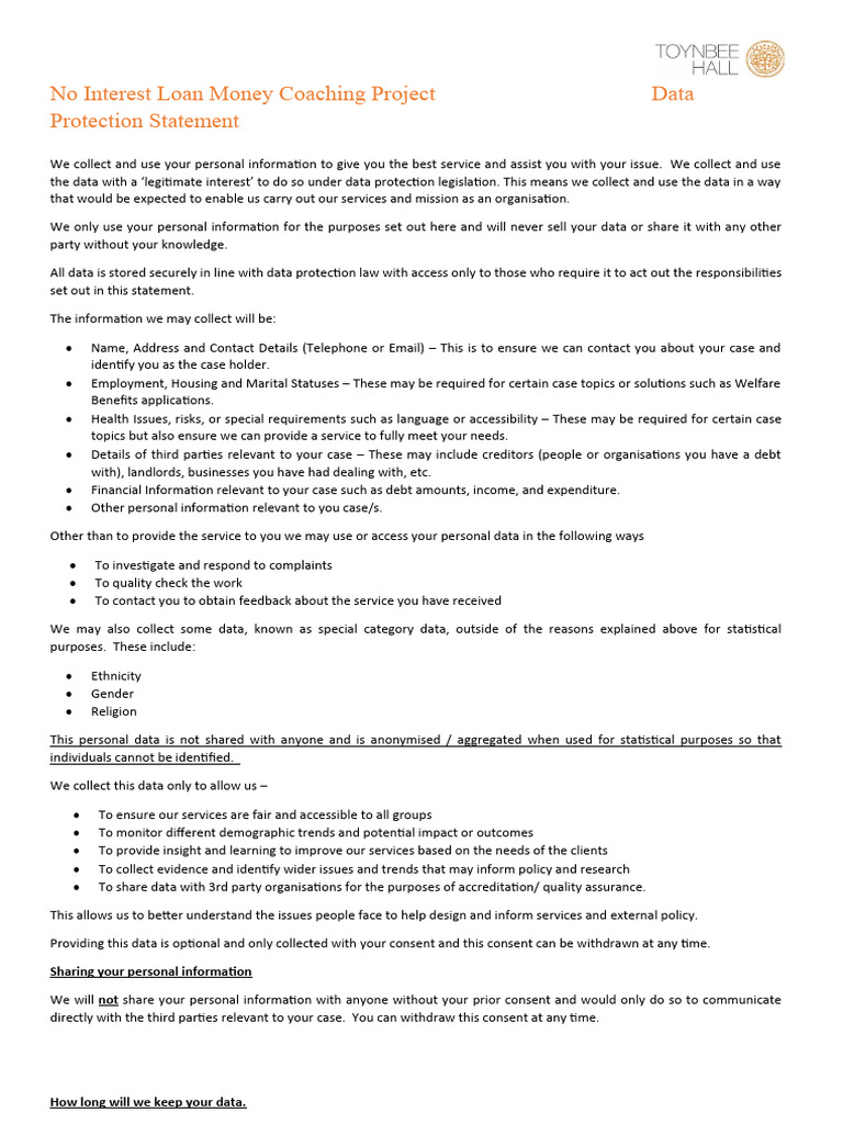 (01) - NILS Consent Form (2023) | PDF | Information | Debt