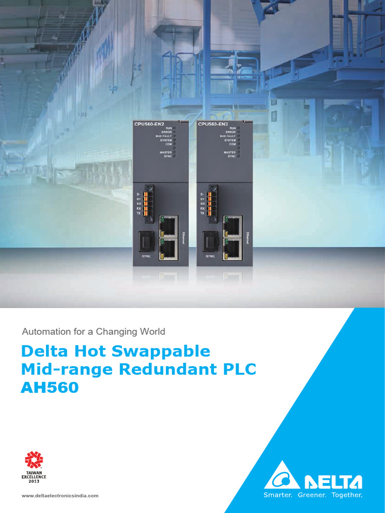 Delta Ia-Plc Ah560 B En-Din 20180911 Web | PDF | Programmable Logic ...