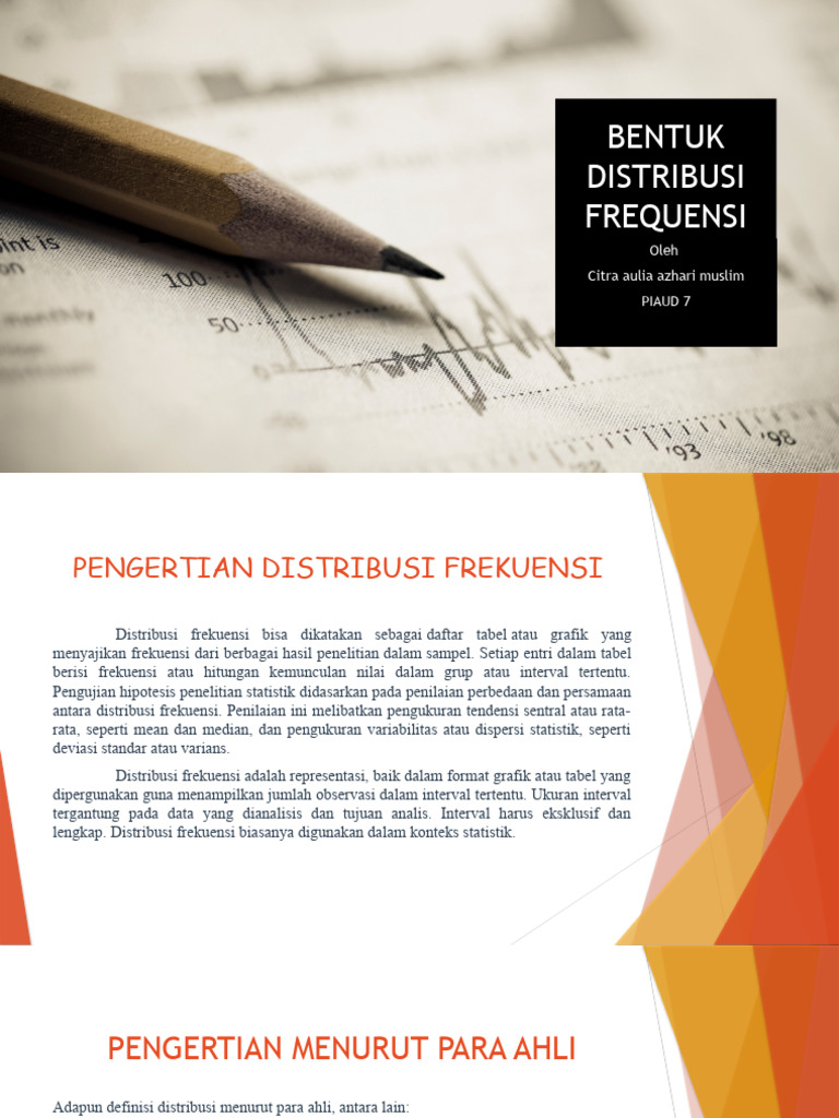 Jenis dan Bentuk Distribusi Frekuensi | PDF