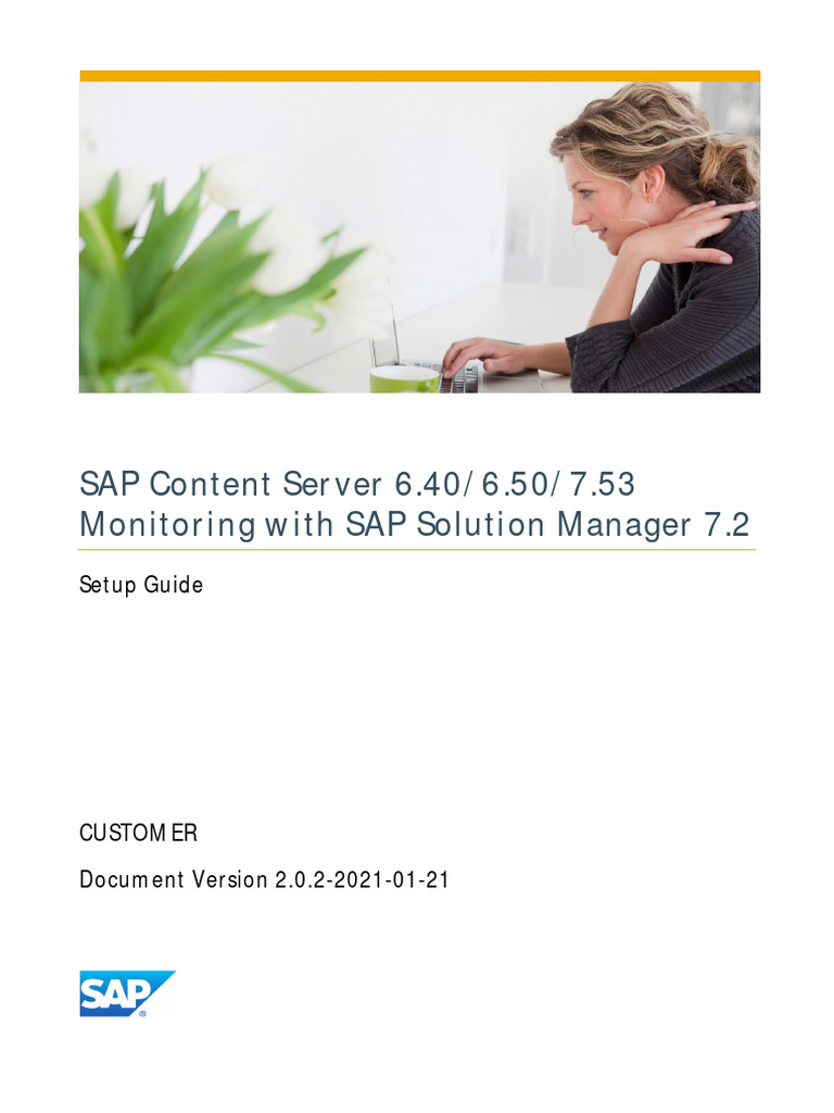 SolMan ContentServer Monitoring | PDF | Networking | Web Server