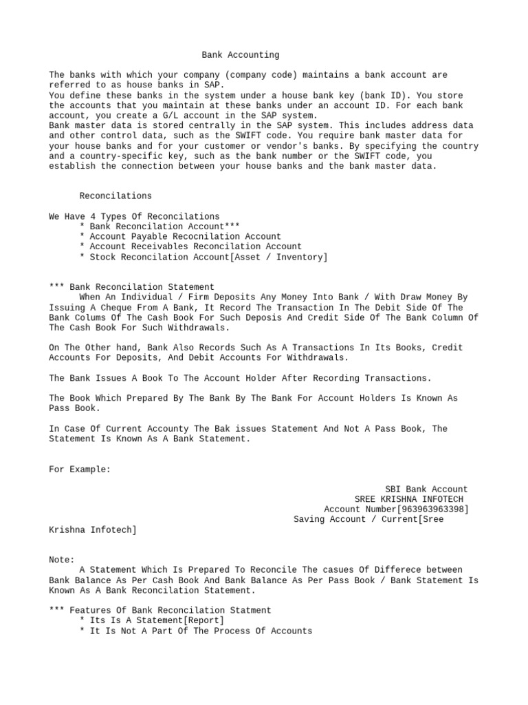 Bank Statement | PDF | Banks | Debits And Credits