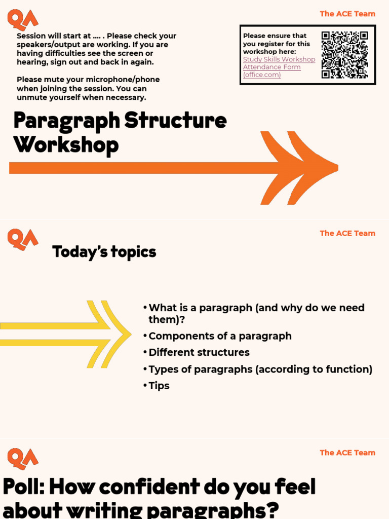 Paragraph Structure Workshop Pdf Argument Logic