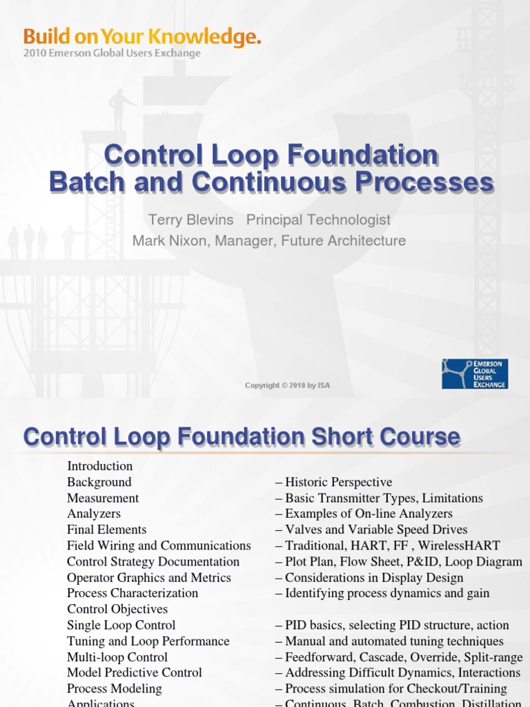 Control Loop Foundation Overview | PDF | Control System | Systems Theory