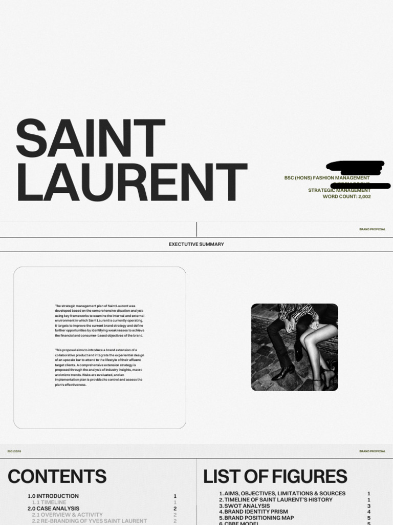 OG-YSL - B Grade - Redacted | PDF | Brand | Retail