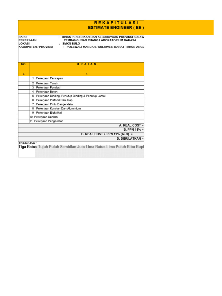 Rekap Lab Bahasa | PDF