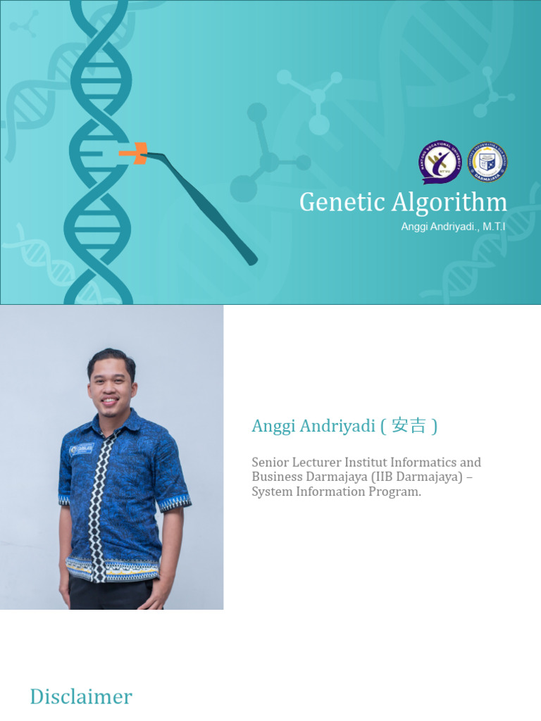 Genetic Algorithm - Section 1 | PDF | Genetic Algorithm | Natural Selection