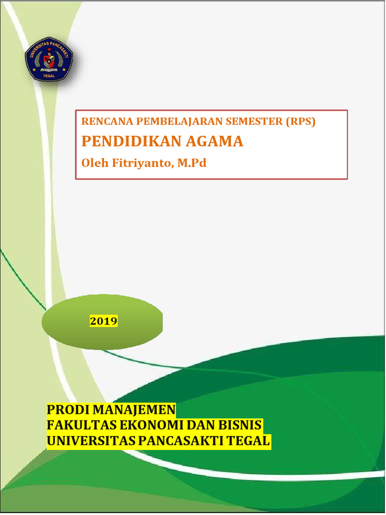 SMT 1 Pendidikan Agama | PDF