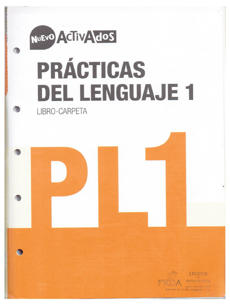Práctica Del Lenguaje 1 | PDF