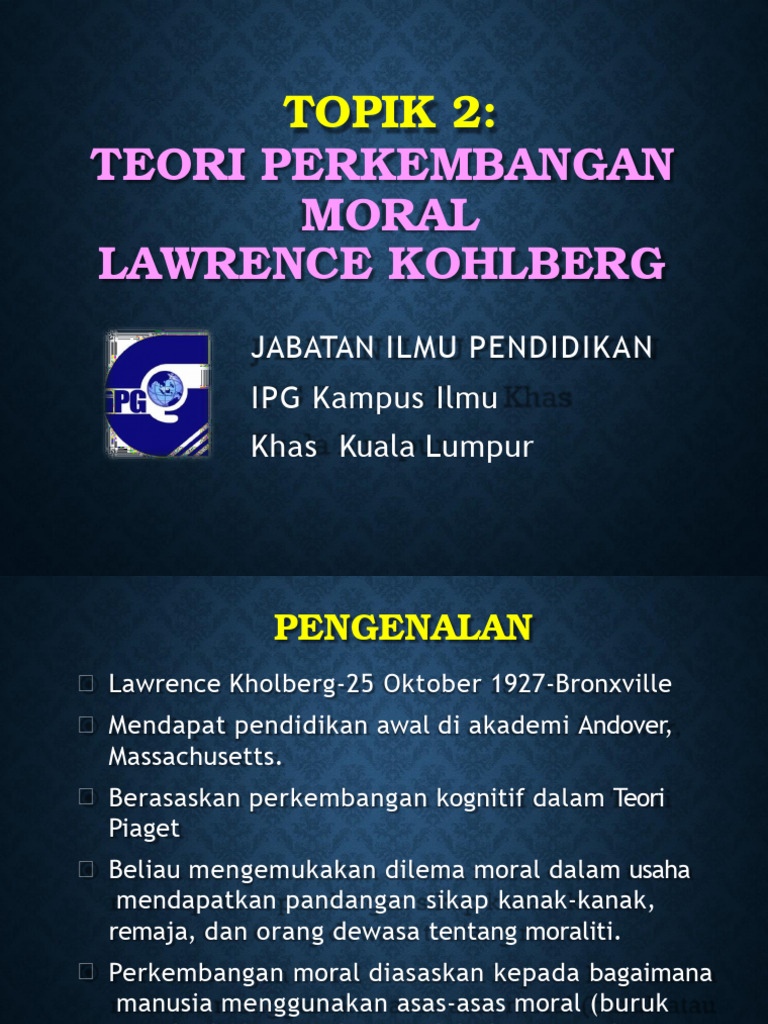 2.4 Lawrence Kohlberg 2021pdf | PDF