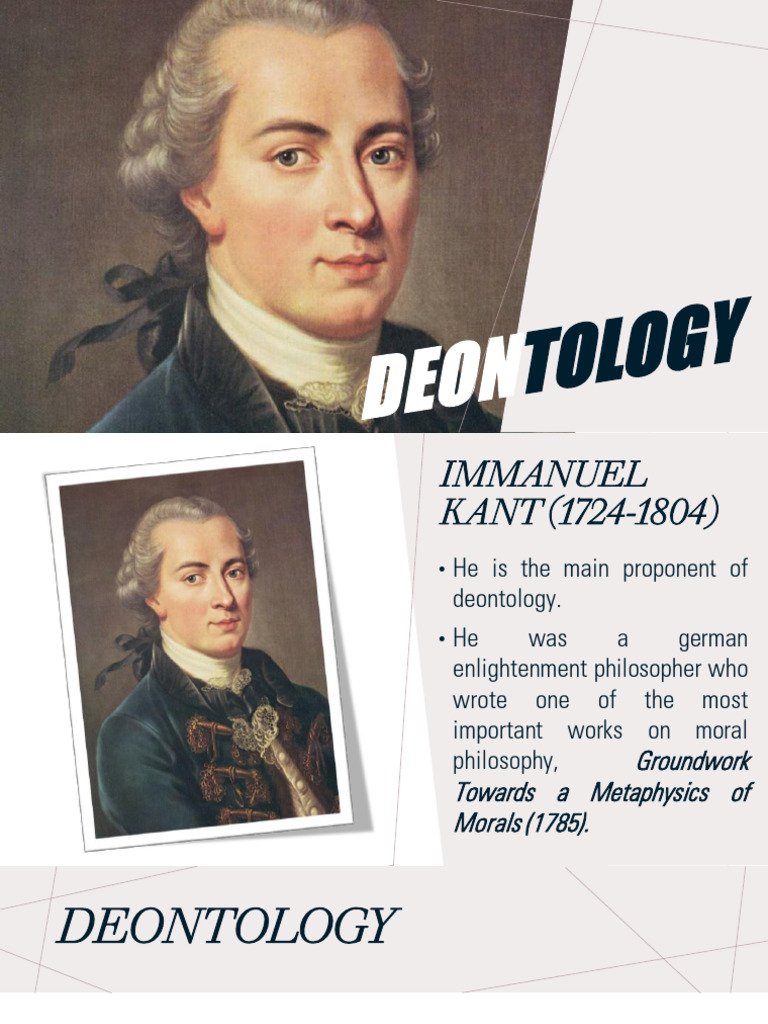 Deontology 2 | PDF | Autonomy | Immanuel Kant