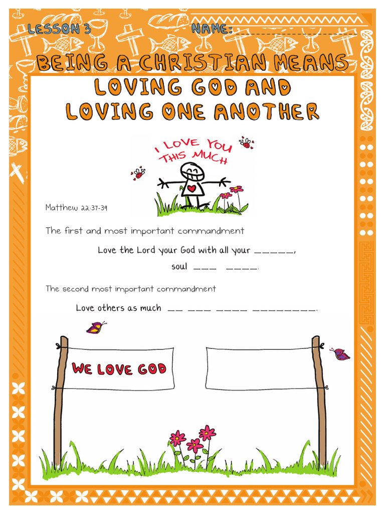 Child's Lesson 3 | PDF | Gospel Of Matthew | Prayer