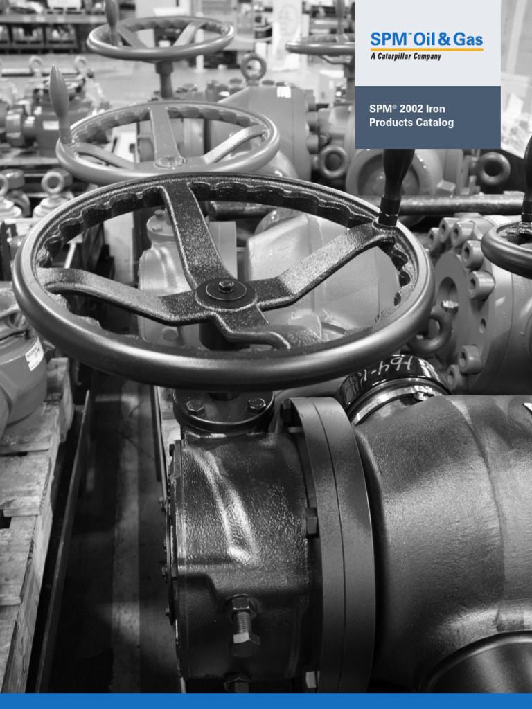 Brochure_SPM 2002 Iron Products_3-25-21 | PDF | Valve | Pump