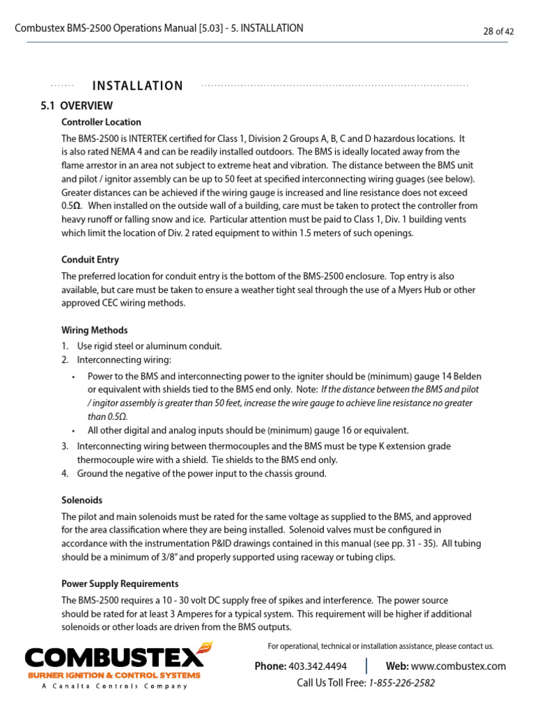 BMS Installation | PDF | Thermocouple | Power Supply