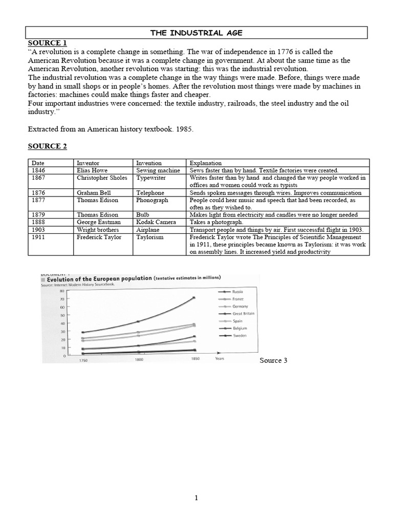 Documents Industrialization | PDF | Thomas Edison | Child Labour