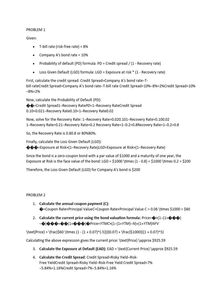 CM Problem Finals | PDF
