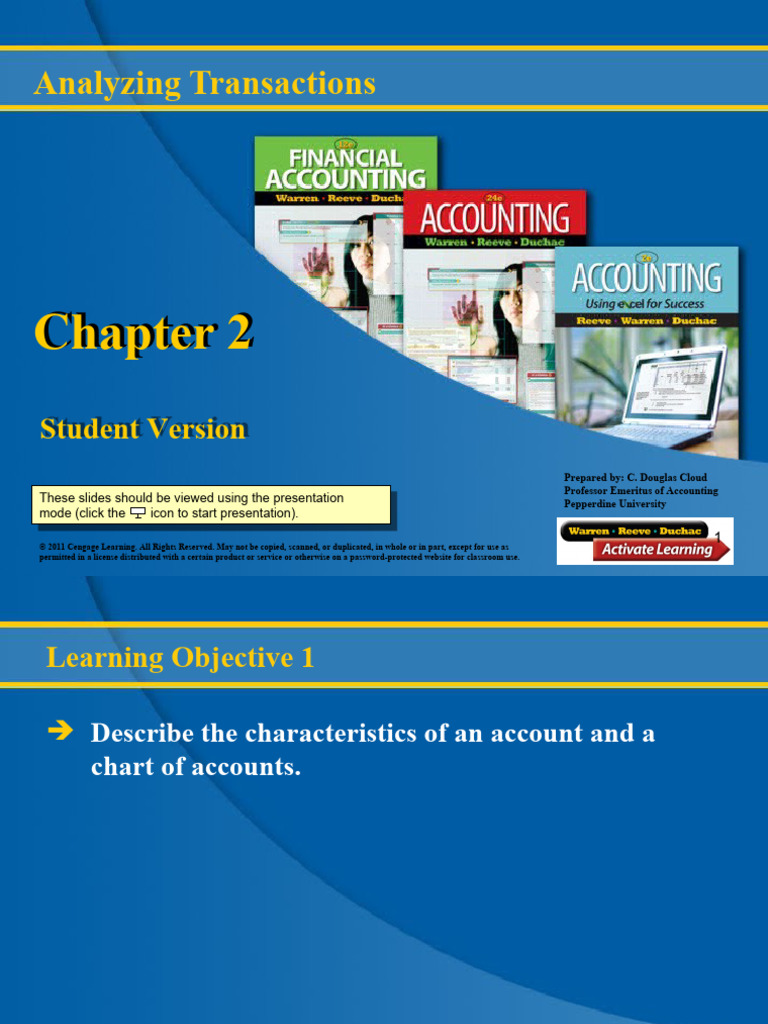 02 Analyzing Transactions | PDF | Debits And Credits | Equity (Finance)