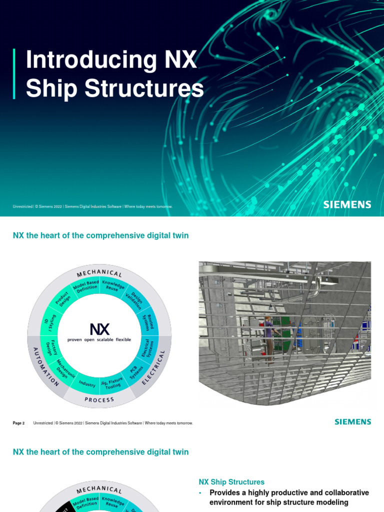 Introducing Nx Ship Structures Pdf 3 D Computer Graphics Hull Watercraft