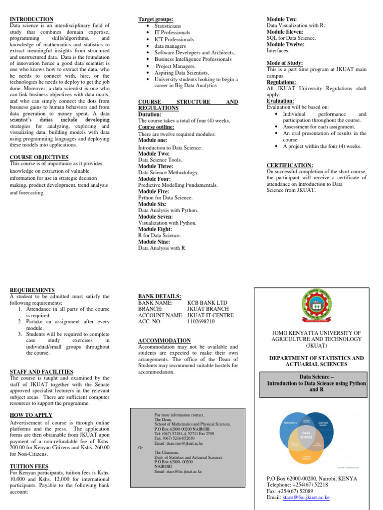 Data Science Introduction To Data Science | PDF