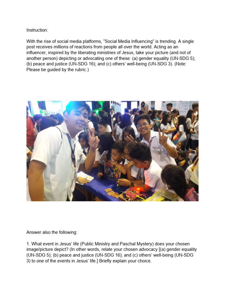 TIO JamesBennedict 2522 CFE 101 Module 3, Lesson 3 Missionary Response ...