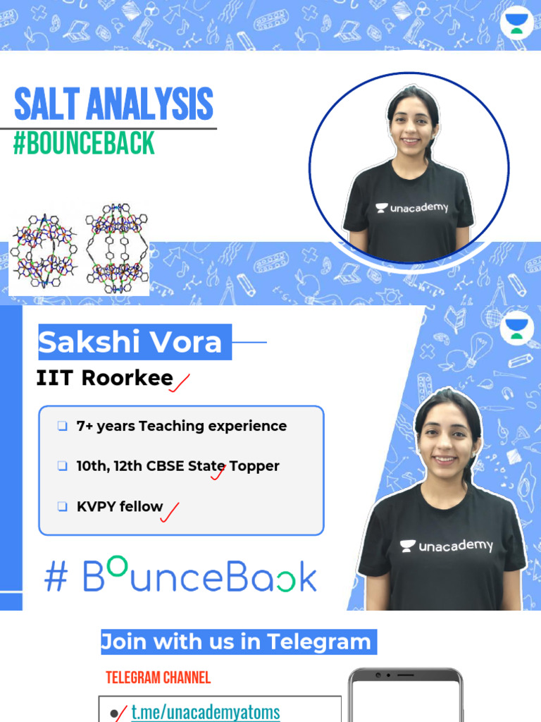 Salt Analysis Dec 7 | PDF | Salt (Chemistry) | Chemistry