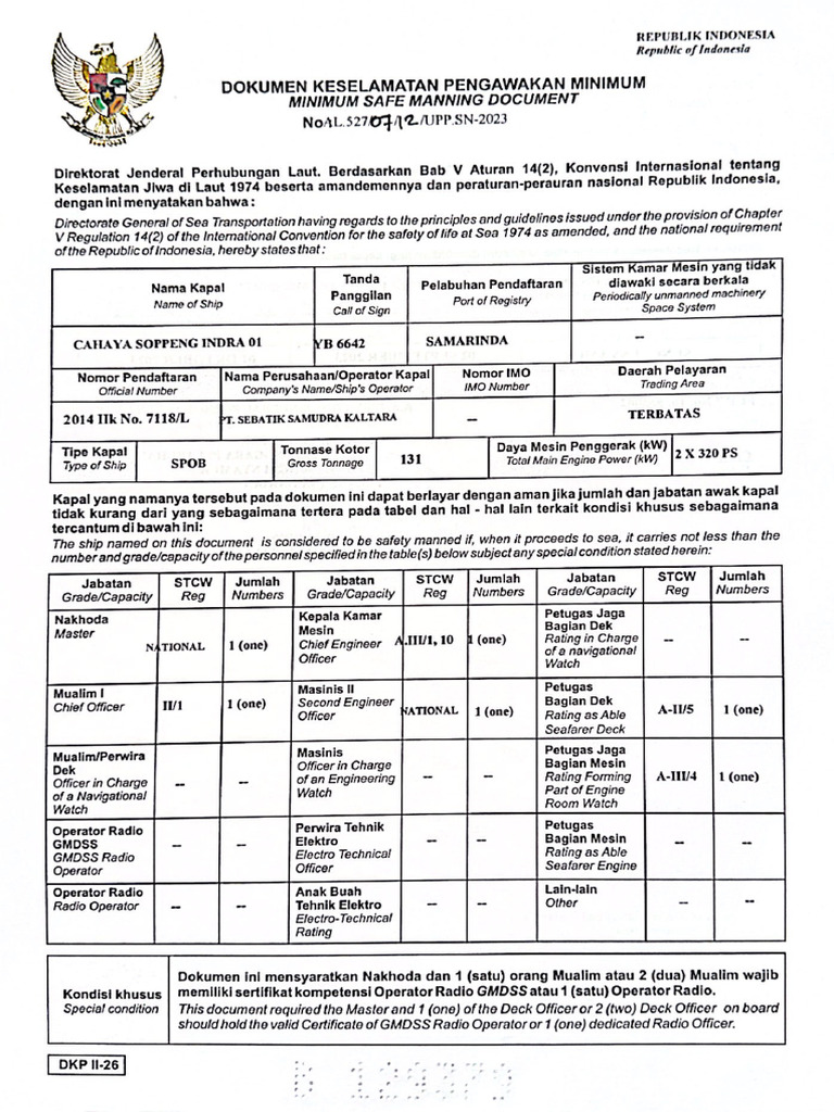 20230902-0952449623-Safe Manning cs-1 230902 175216 | PDF