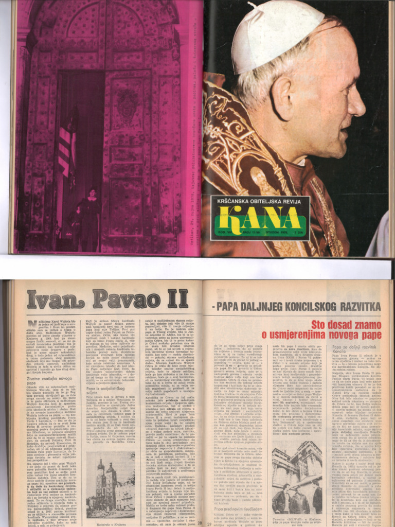 IP II - Papa Koncilskog Razvitka-Kana 1978 | PDF