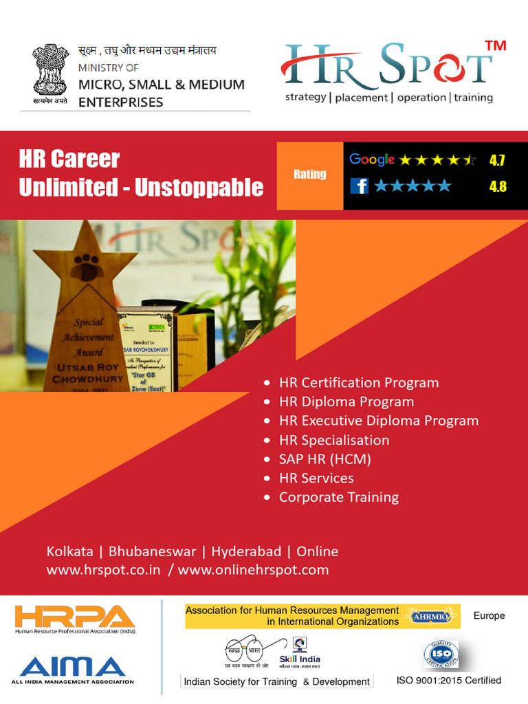 WWW - Hrspot.co - in - Brochure For HR Practical Training Course | PDF ...