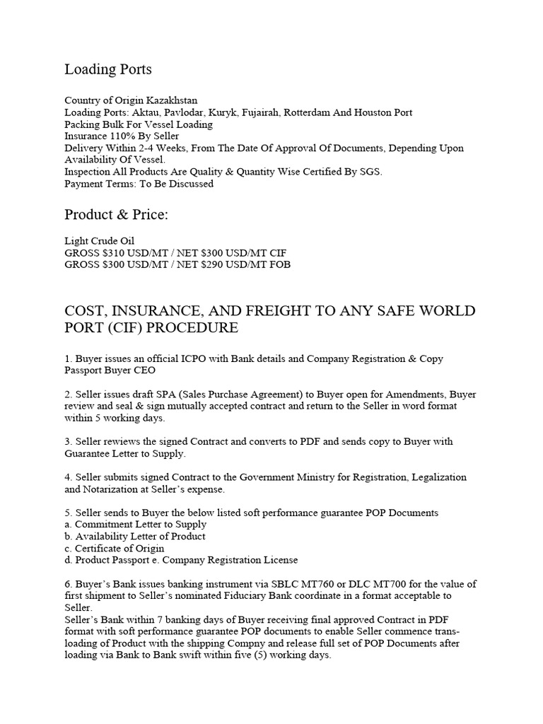 Revised Refinery 2 Kr Procedure Pdf Letter Of Credit Receipt