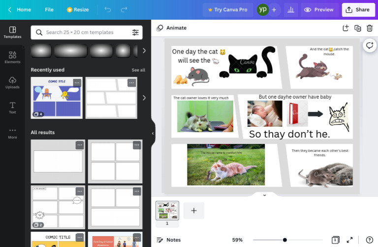 Blank 6 Panel Grid Comic Strip - 25 × 20 cm | PDF | Comics | Cartooning