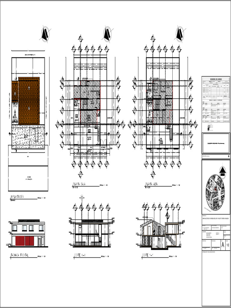 Planos Proyecto Sr. Fausto Teran Vinueza (1) - A1-1-2 | PDF
