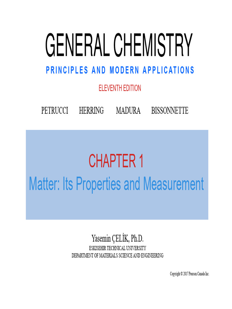 Yasemin Celik Chapter1 2022-2023 | PDF | Significant Figures | Chemical Compounds