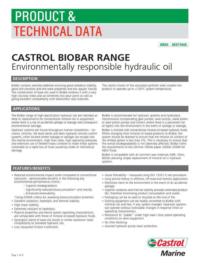 Biobar Range | PDF | Pump | Mechanical Engineering