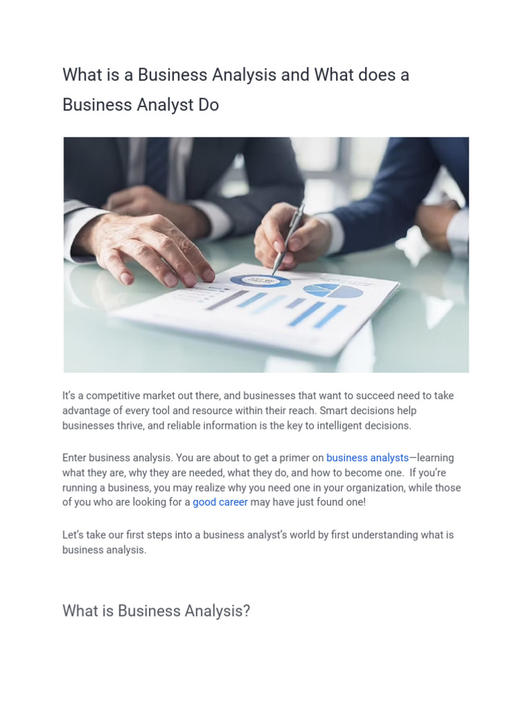4298 GUI What Is A Business Analysis and What Does A Business Analyst ...