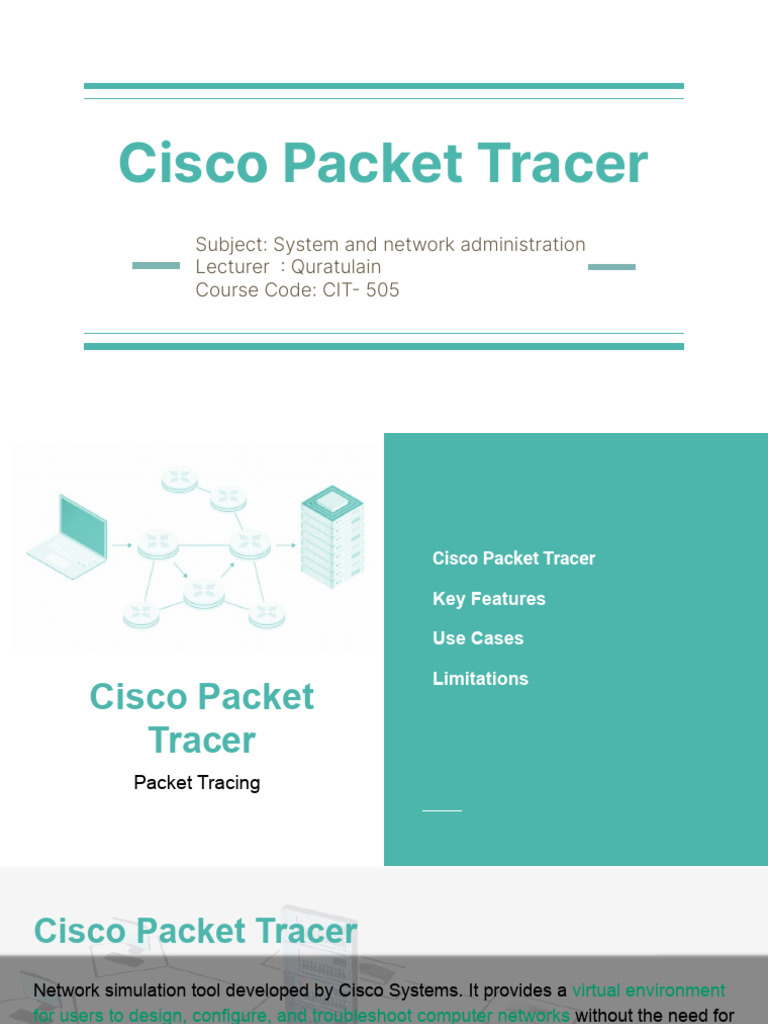Cisco Packet Tracing | PDF | Computer Network | Simulation