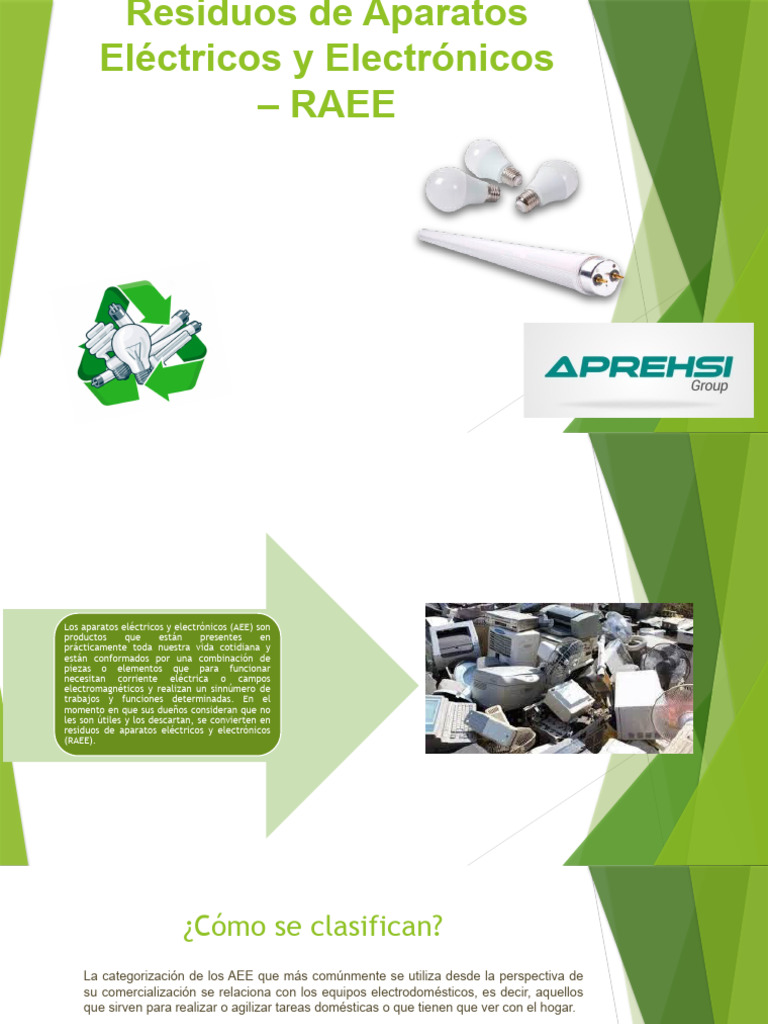 RAEE | PDF | Residuos | Reciclaje