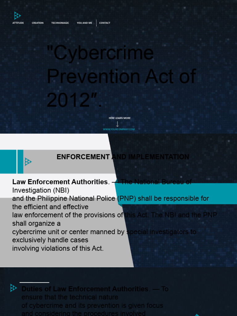 Cybercrime Prevention Act 2012 | PDF | Cybercrime | Crime & Violence
